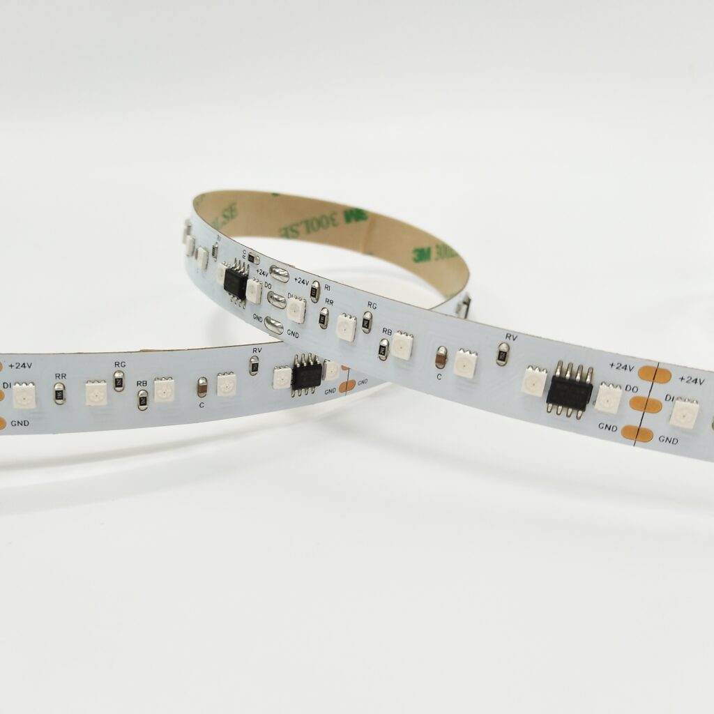 WS2811 SMD2835 108LEDs/M RGB SPI LED Strip – Shine Lighting – Reliable ...